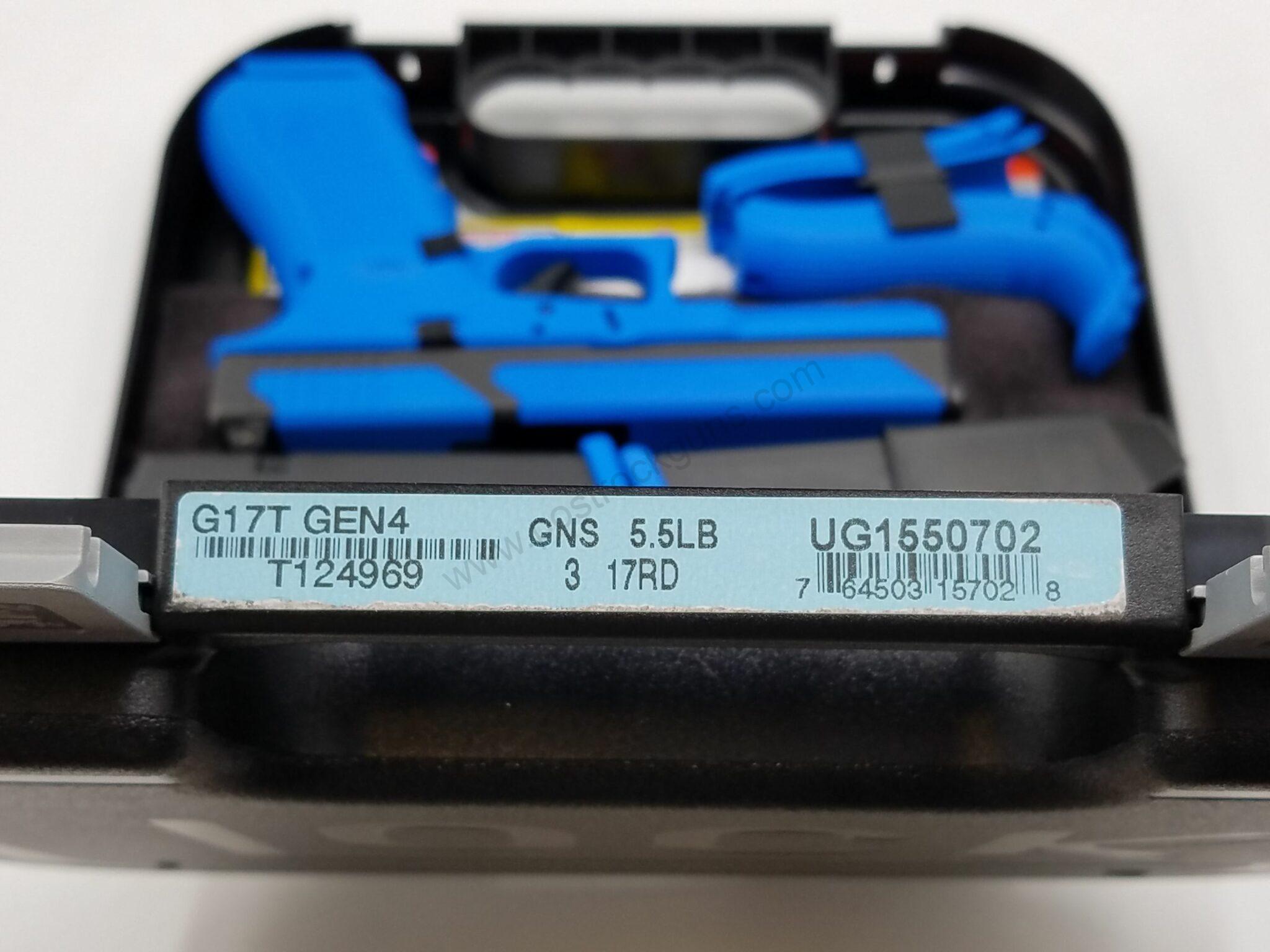 Glock 17T Gen 4 9mmFX/9mm FOF Training Pistol – Postrock Guns and Militaria