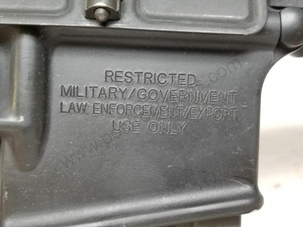 Colt AR-15A3 .223/556 Tactical Carbine originally Restricted for ...