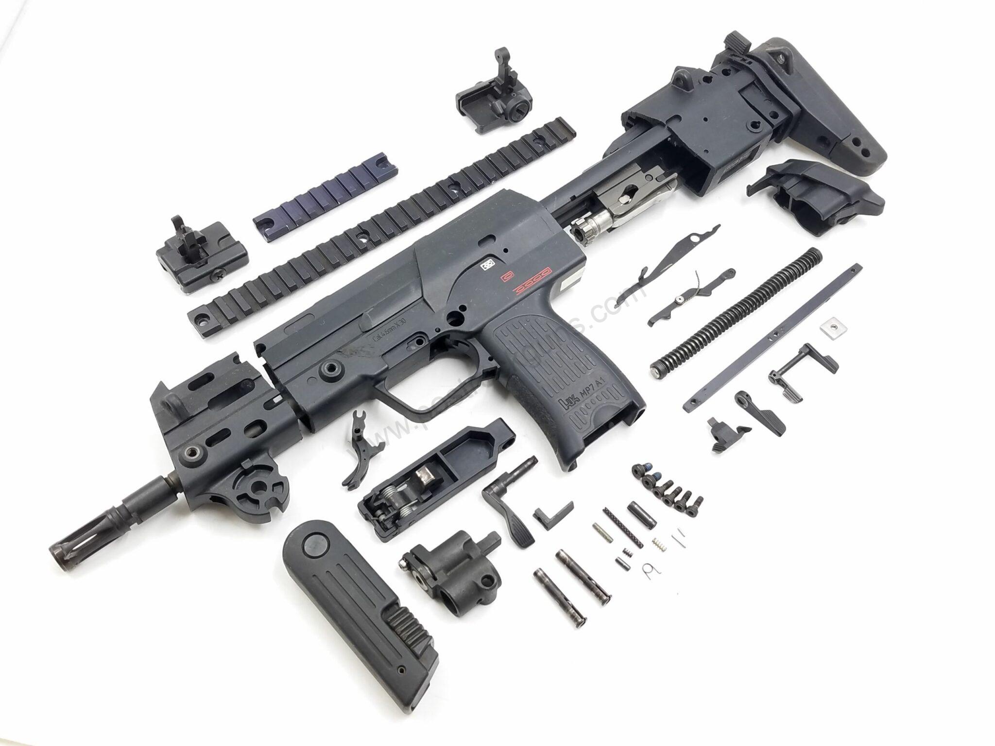 Heckler & Koch H&K HK MP7 A1 Cal.4.6mm X 30 Gun Parts Kit; VERY RARE ...