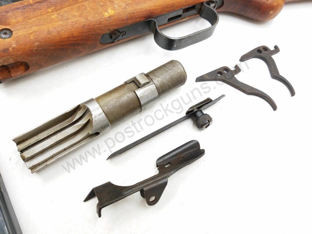 Beretta model 38/44 9mm decommissioned submachine gun parts kit w/ one ...