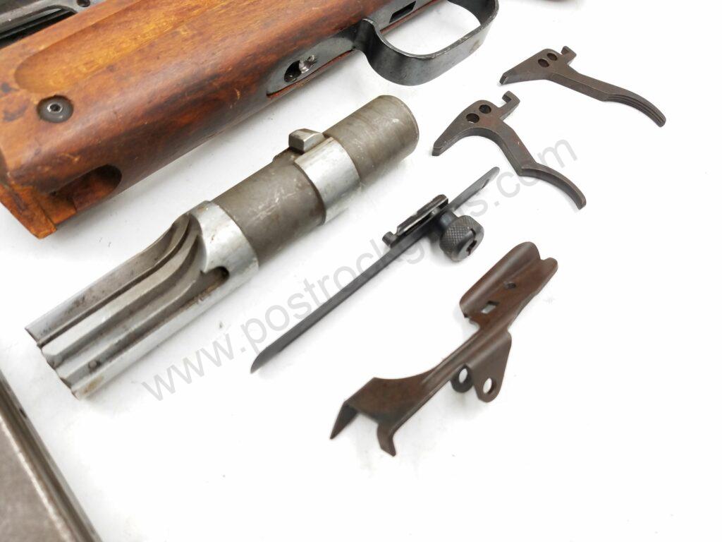 Beretta model 38/44 9mm decommissioned submachine gun parts kit w/ one ...