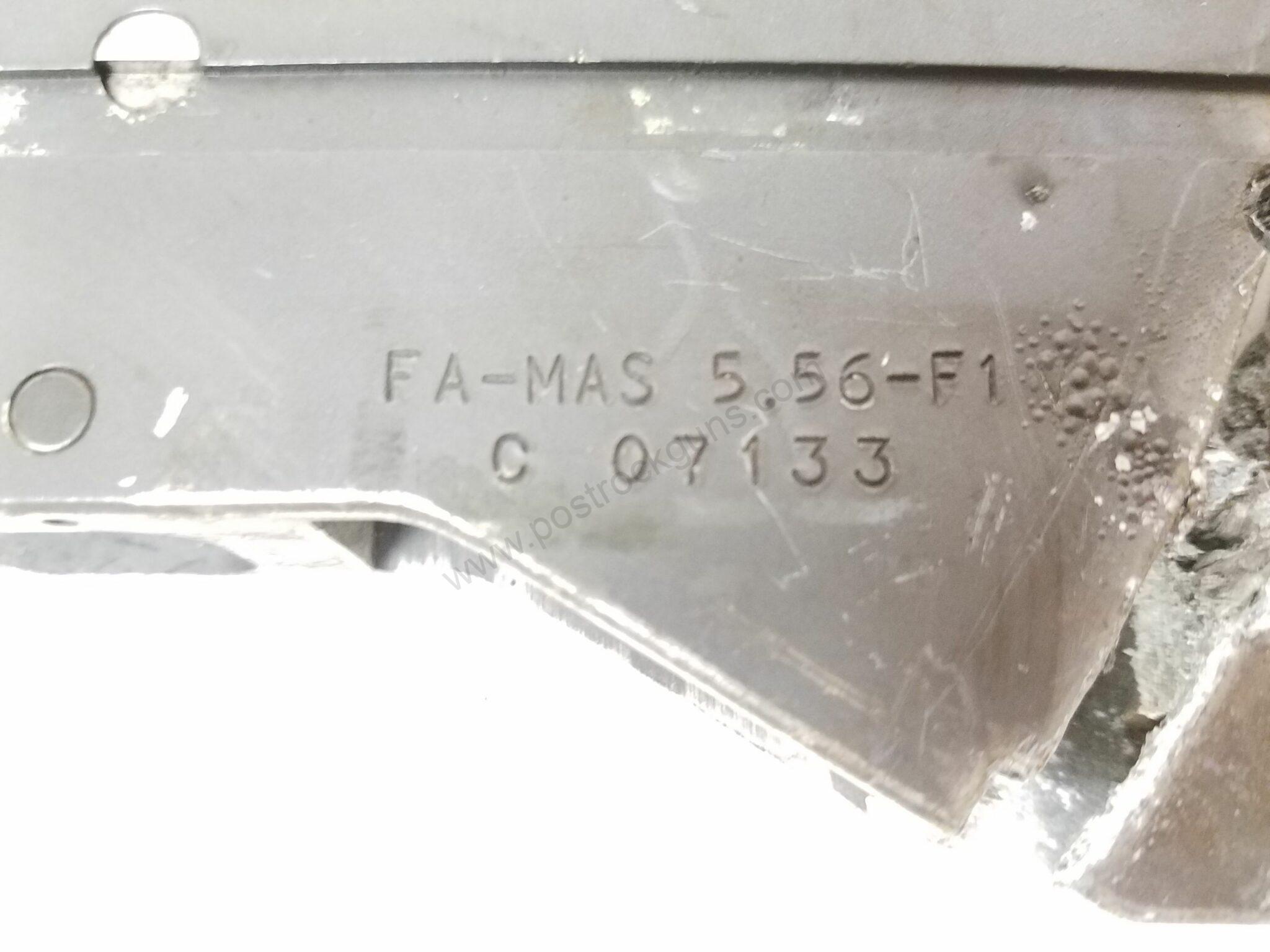 Very Rare French Famas Felin 5.56×45 NATO Decommissioned Parts Kit ...