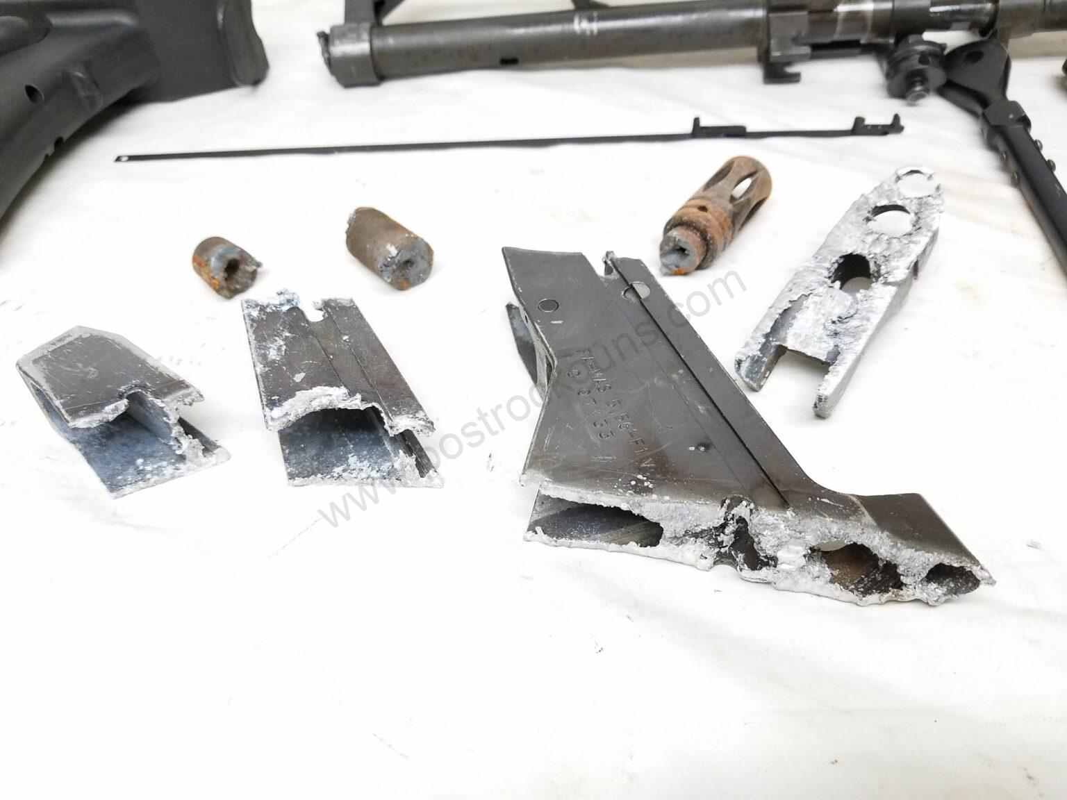 Very Rare French Famas Felin 5.56×45 NATO Decommissioned Parts Kit ...