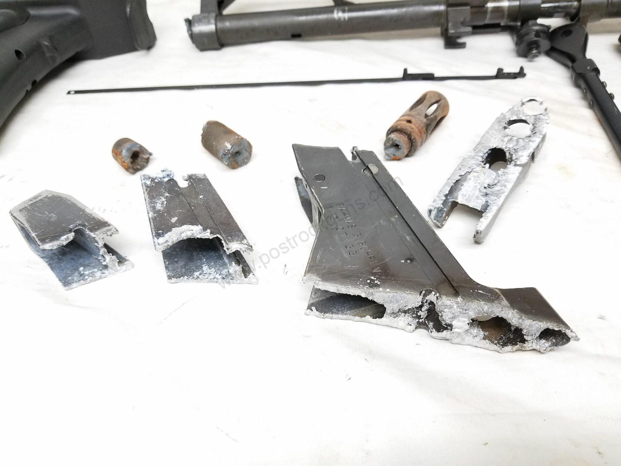 Very Rare French Famas Felin 5.56×45 NATO Decommissioned Parts Kit ...