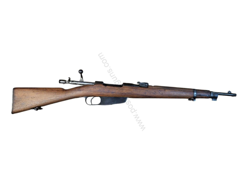 Antique Italian 91-28 6.5 Carcano. 91 TS (Troop Special) upgraded to a ...